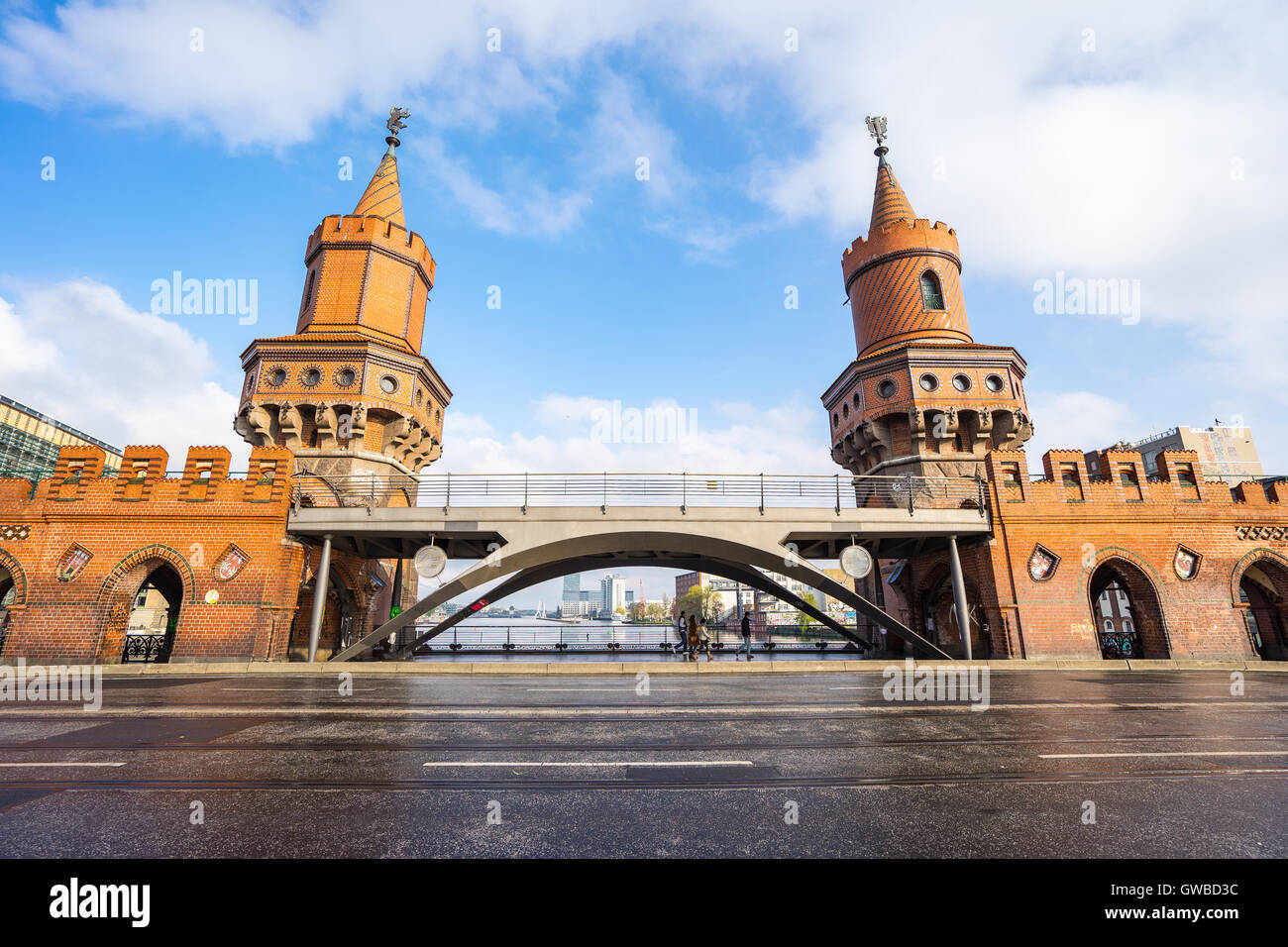 The Oberbaum Bridge in Berlin, Germany Stock Photo - Alamy