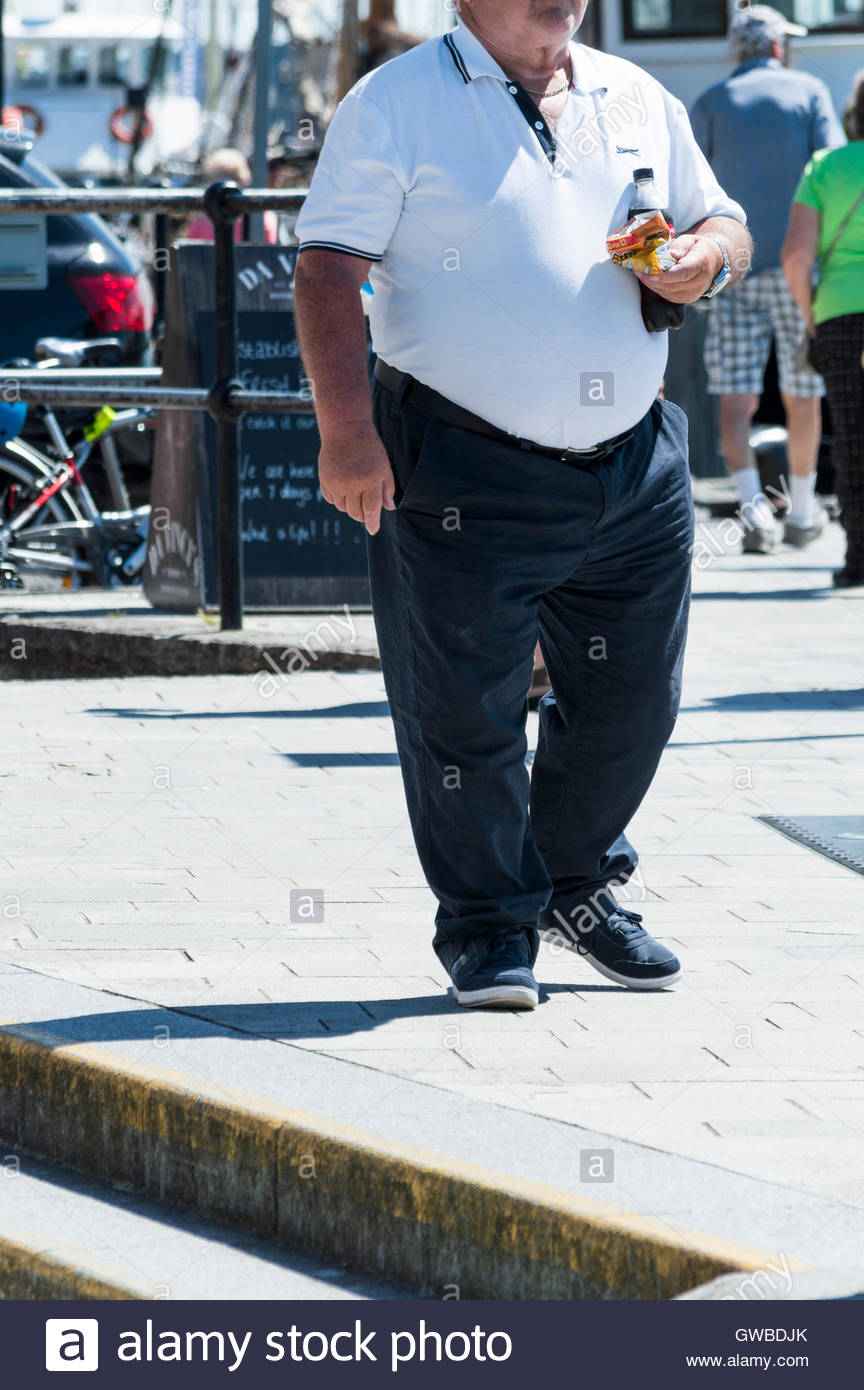 Obese Adult Walking High Resolution Stock Photography and Images - Alamy