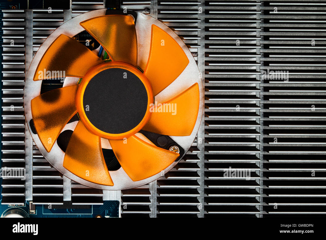 modern computer graphics card close up Stock Photo - Alamy