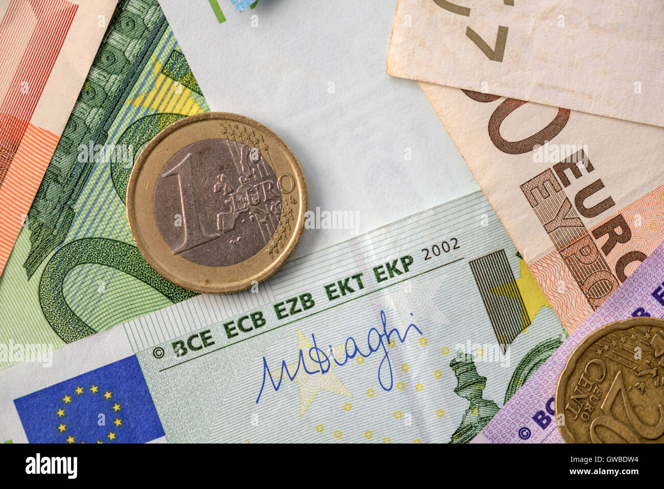 euro cash background closeup Stock Photo - Alamy