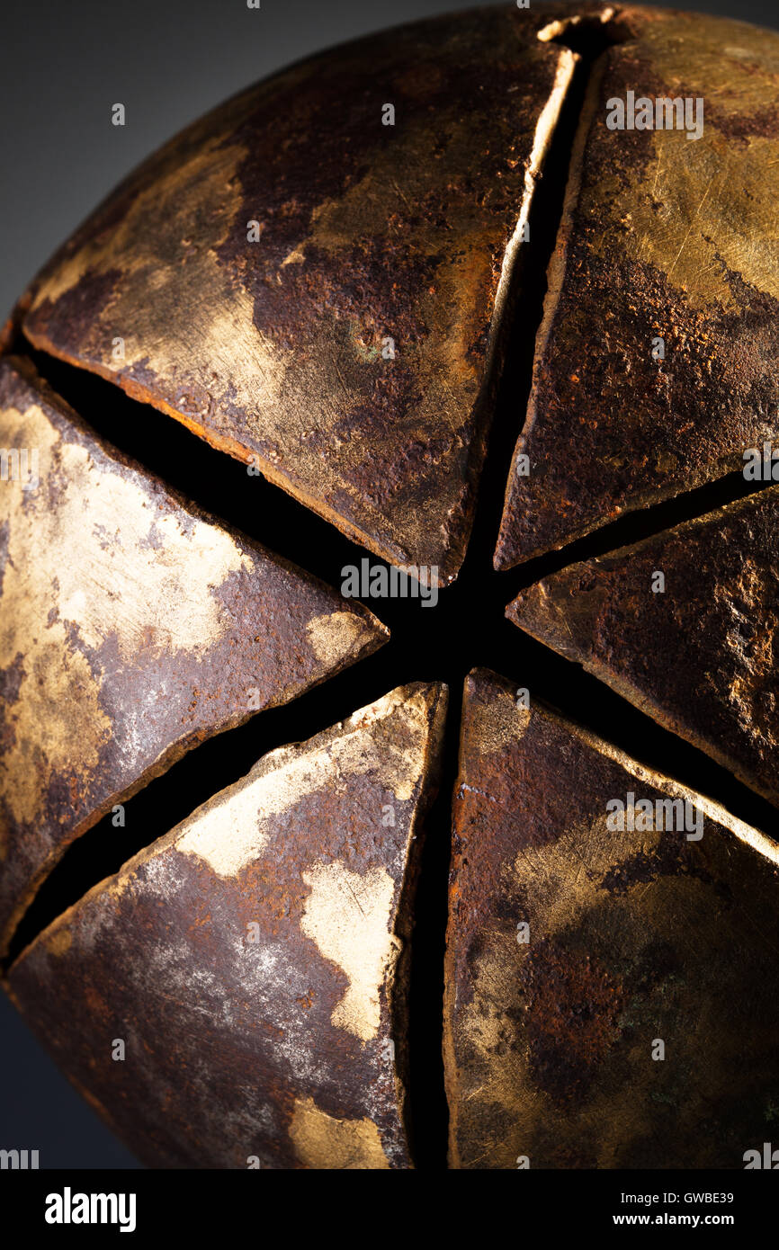 old rusty bell close up Stock Photo - Alamy