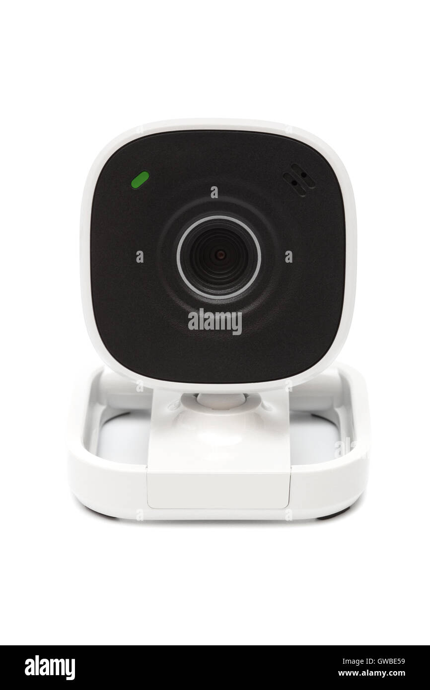web video camera on a white background Stock Photo - Alamy