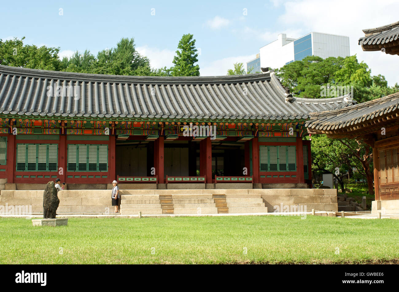 Deoksugung Palace in Seoul in summer in Korea Stock Photo - Alamy