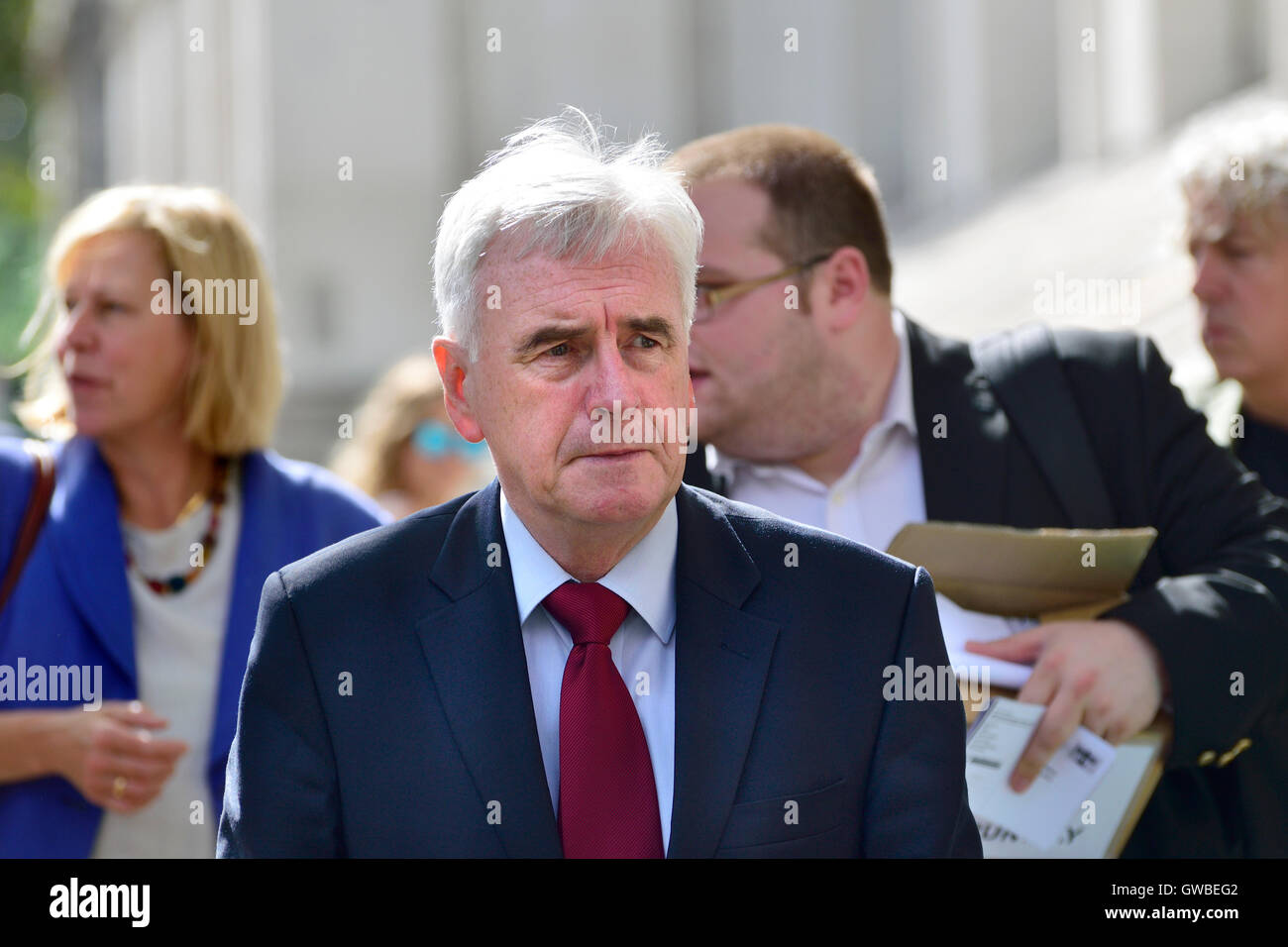 John McDonnell MP (Labour: Hayes and Harlington) shadow chancellor, in ...
