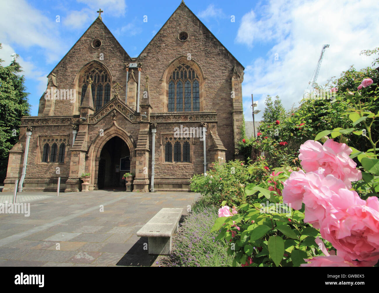Abergavenny town centre hi-res stock photography and images - Alamy
