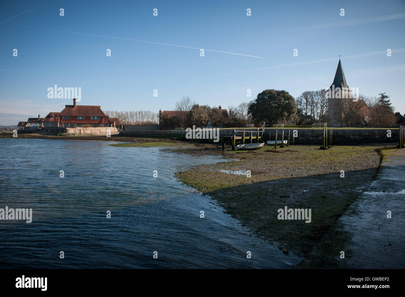 Bosham quay slipway hi-res stock photography and images - Alamy