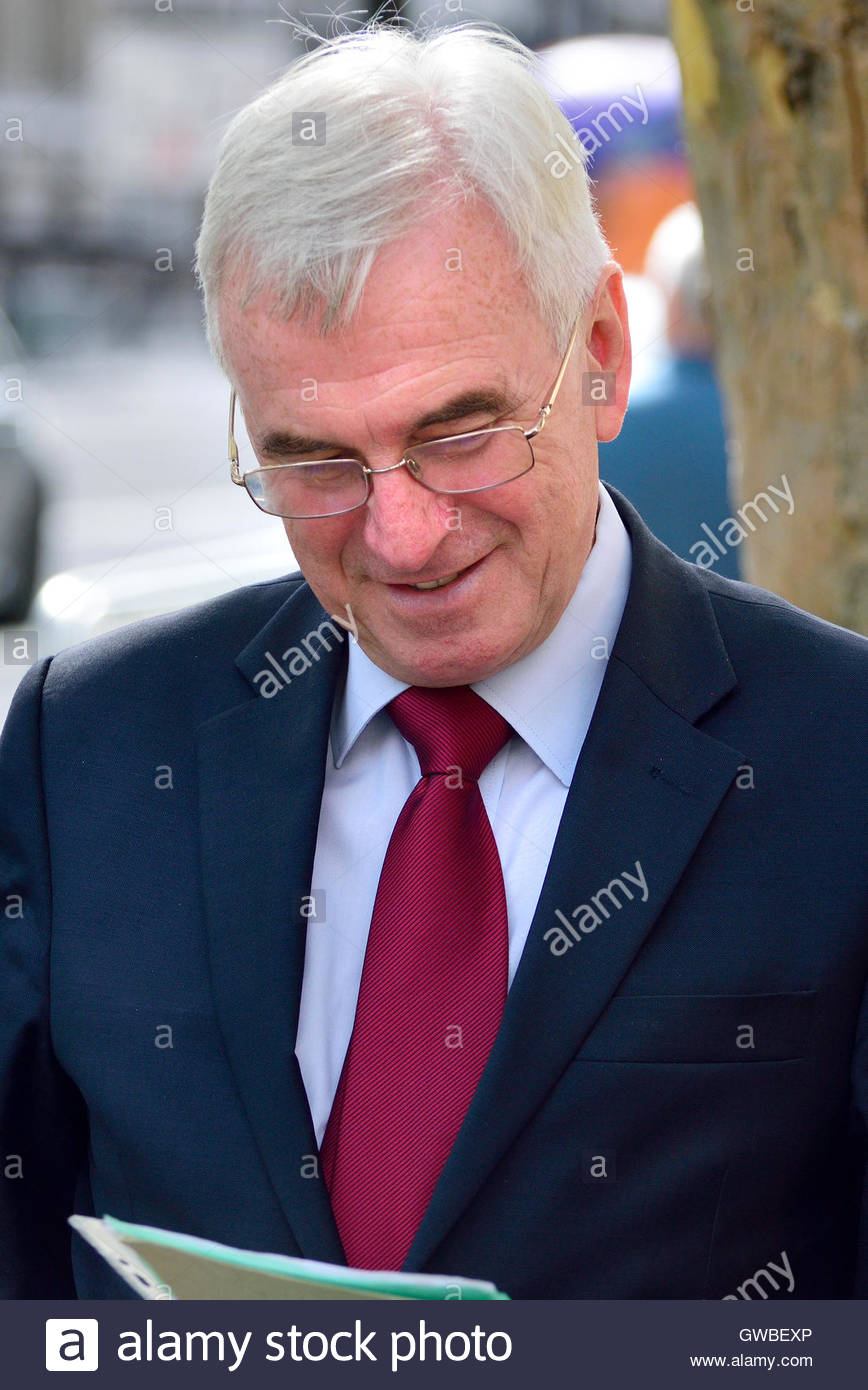 John McDonnell MP (Labour: Hayes and Harlington) shadow chancellor in ...
