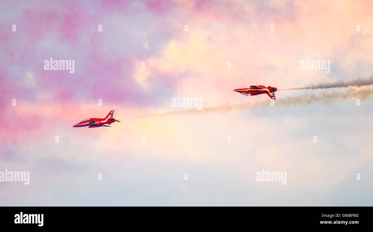 The Royal Air Force Aerobatic Team, the Red Arrows, is one of the world ...