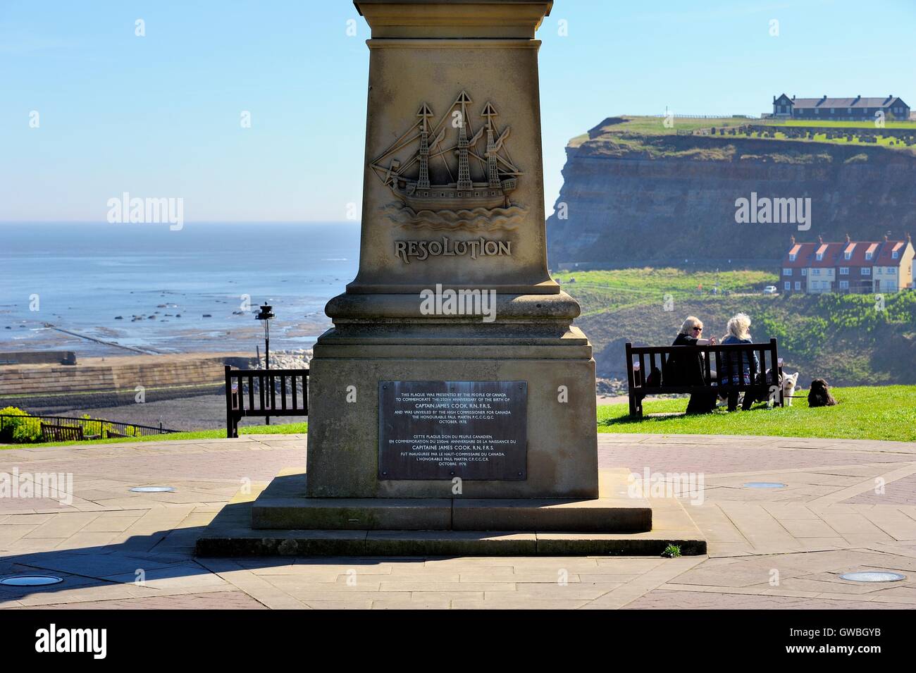 Whitby monument hi-res stock photography and images - Alamy