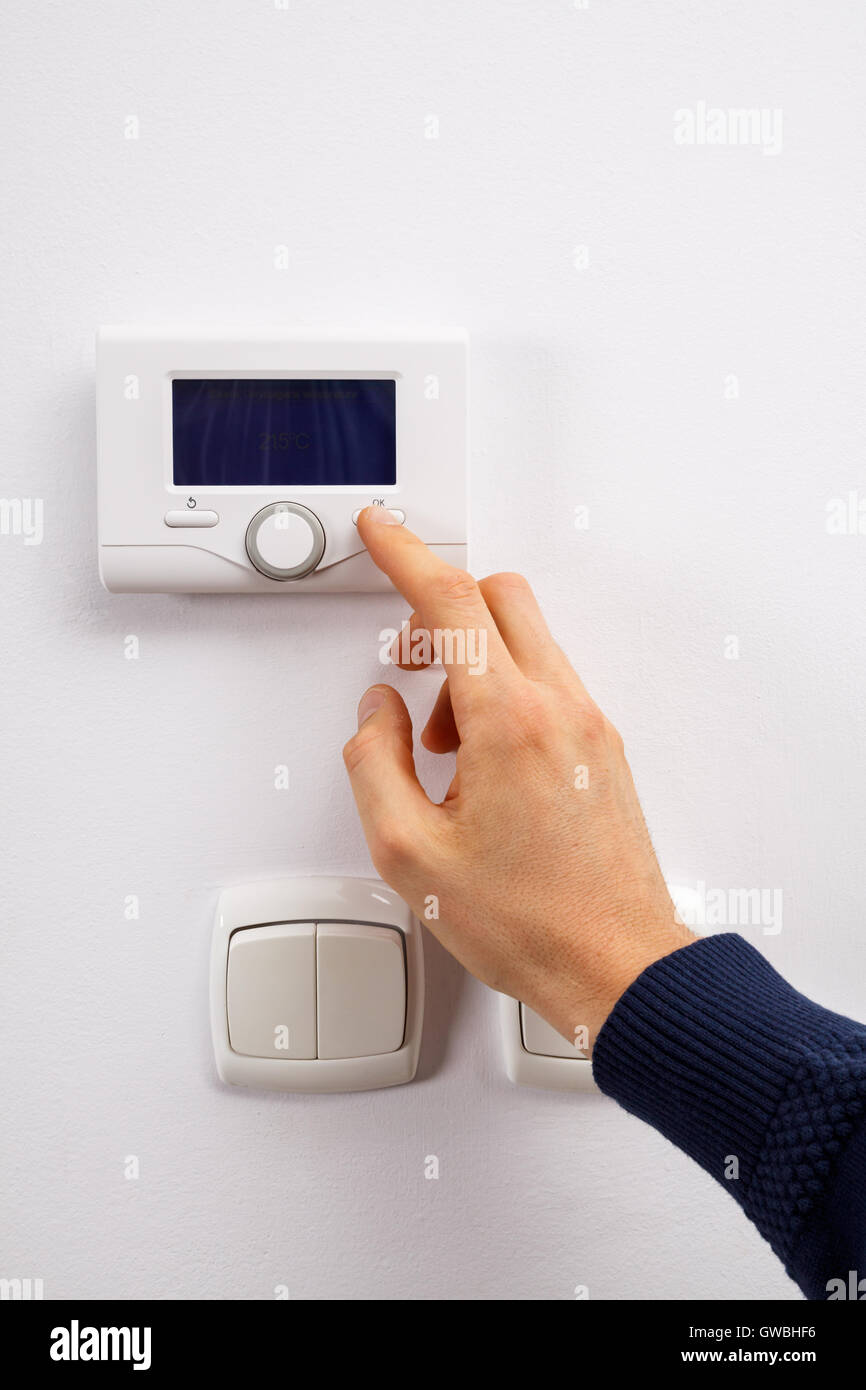 Heating control panel hi-res stock photography and images - Alamy