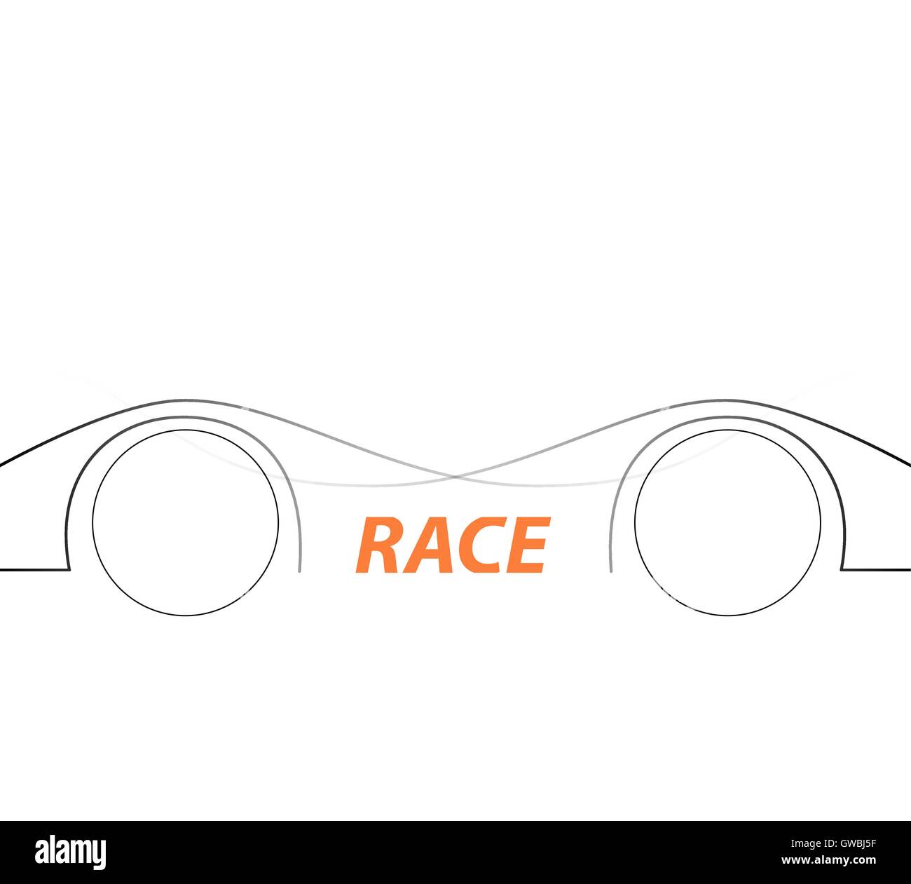 Racing square background, vector abstraction in racing car track Stock ...