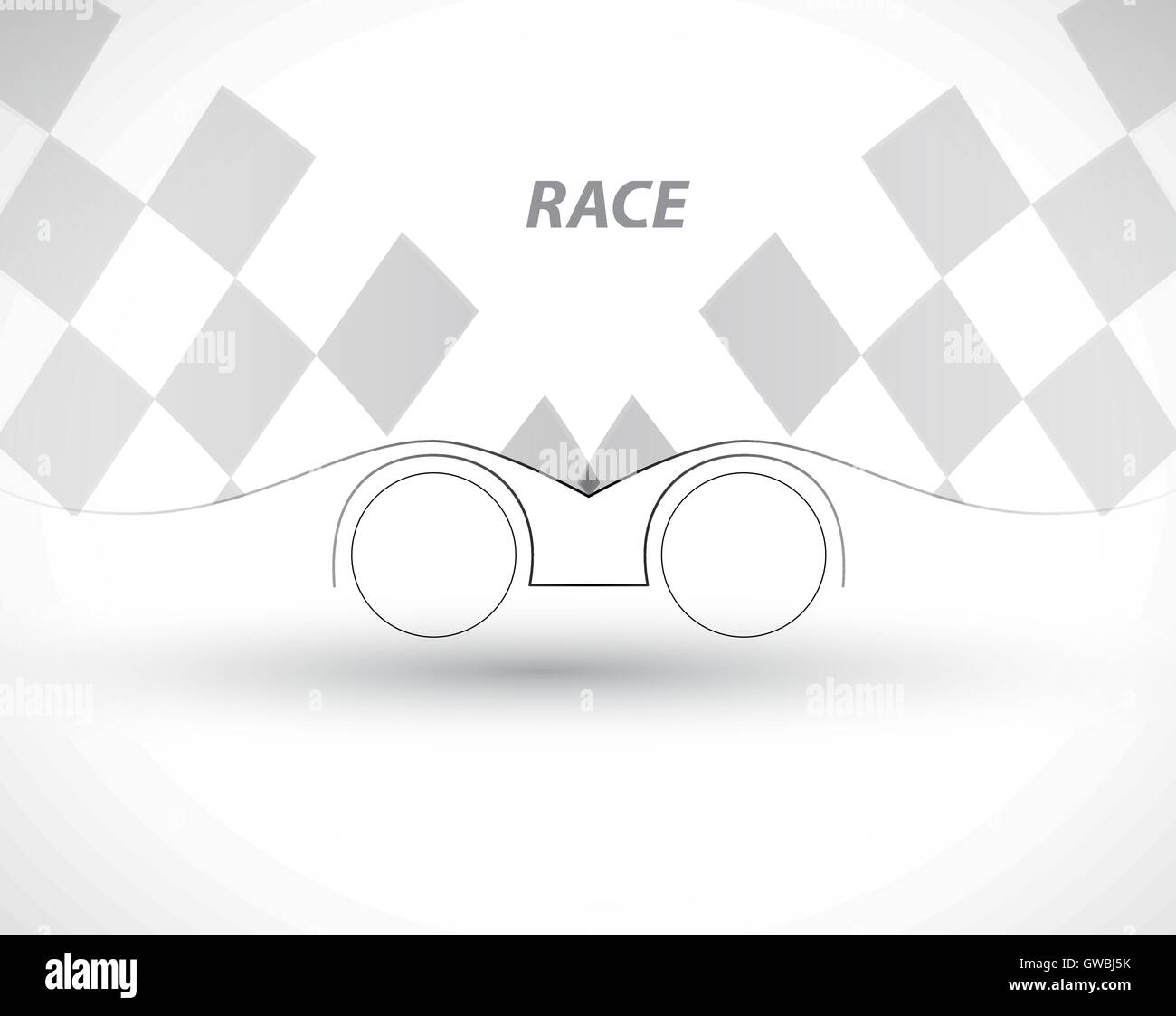 Racing square background, vector abstraction in racing car track Stock ...