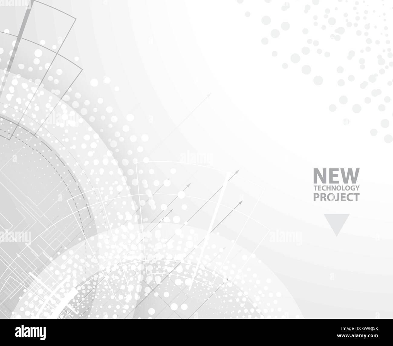 Abstract vector background. Futuristic technology style. Elegant ...