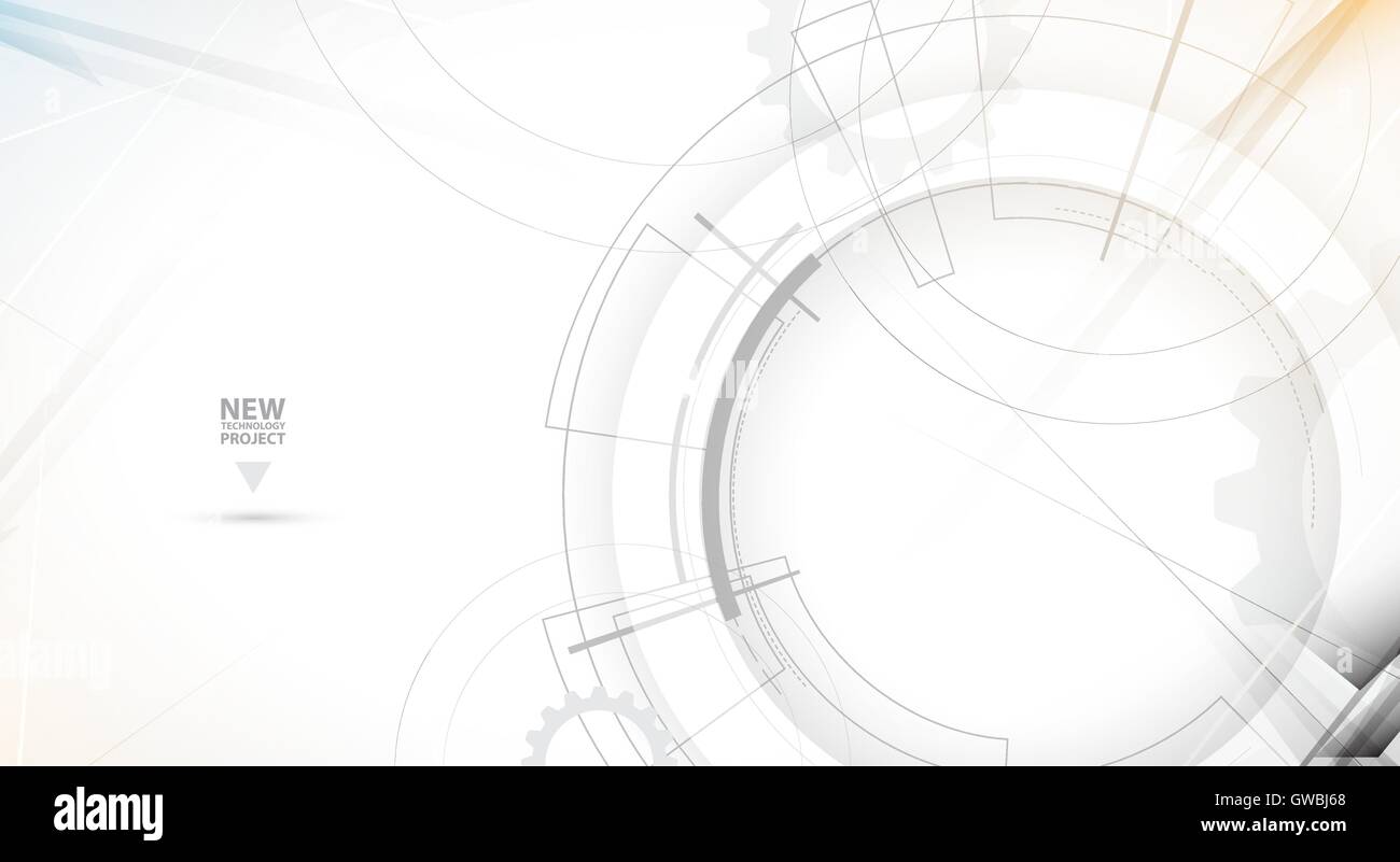 Abstract vector background. Futuristic technology style. Elegant ...