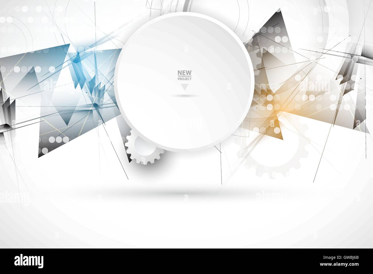 Abstract vector background. Futuristic technology style. Elegant ...