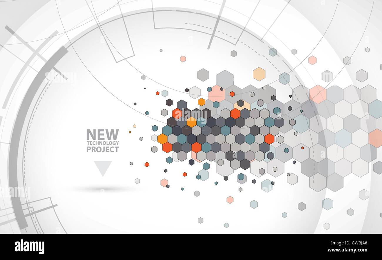 Technology abstract background collection for business solution ideas ...
