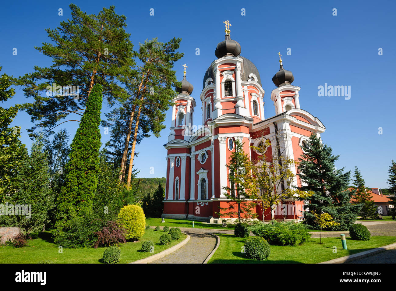 Curchi Orthodox Christian Monastery, Moldova Stock Photo - Alamy