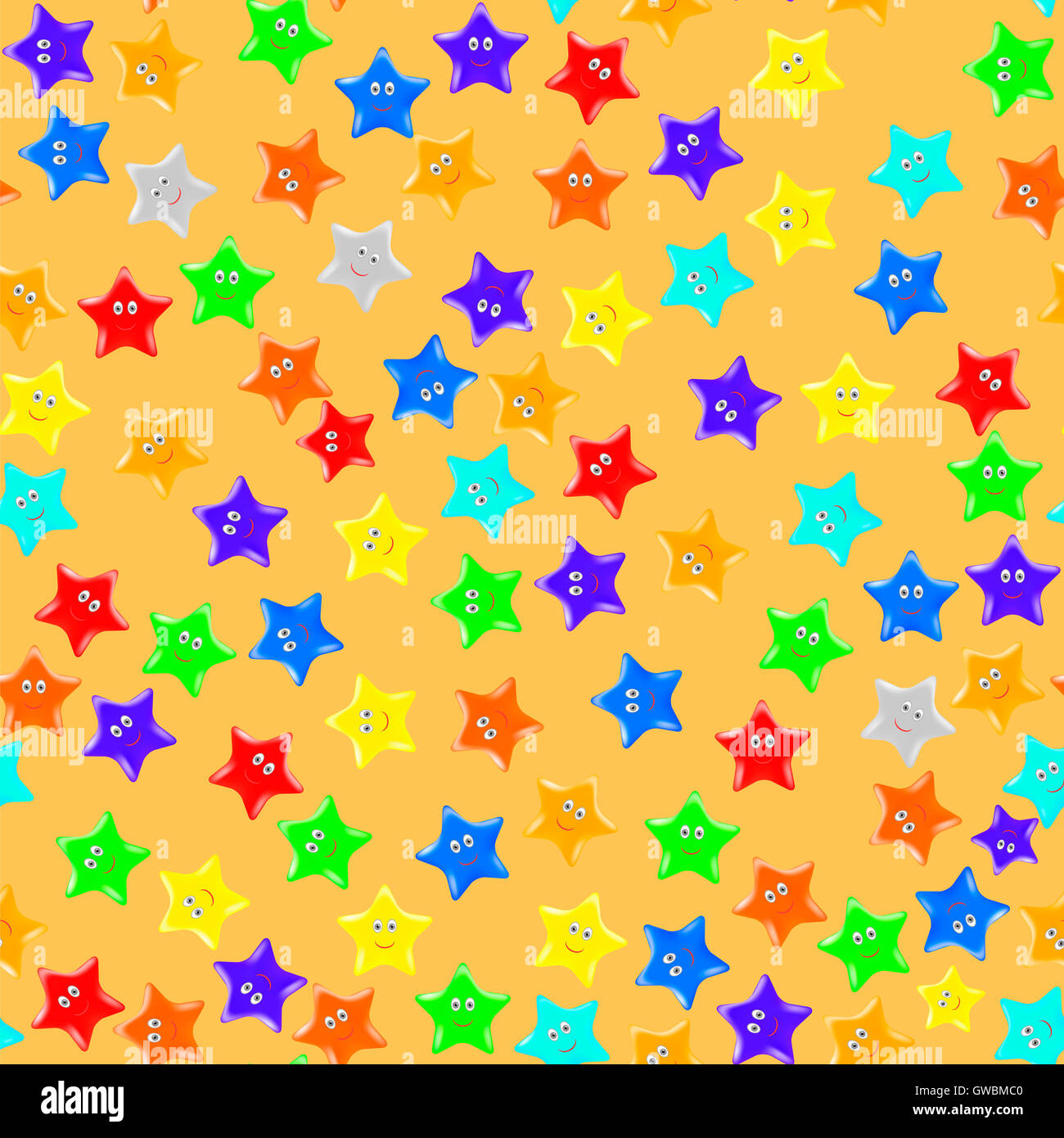 Seamless Starry Pattern Stock Photo - Alamy
