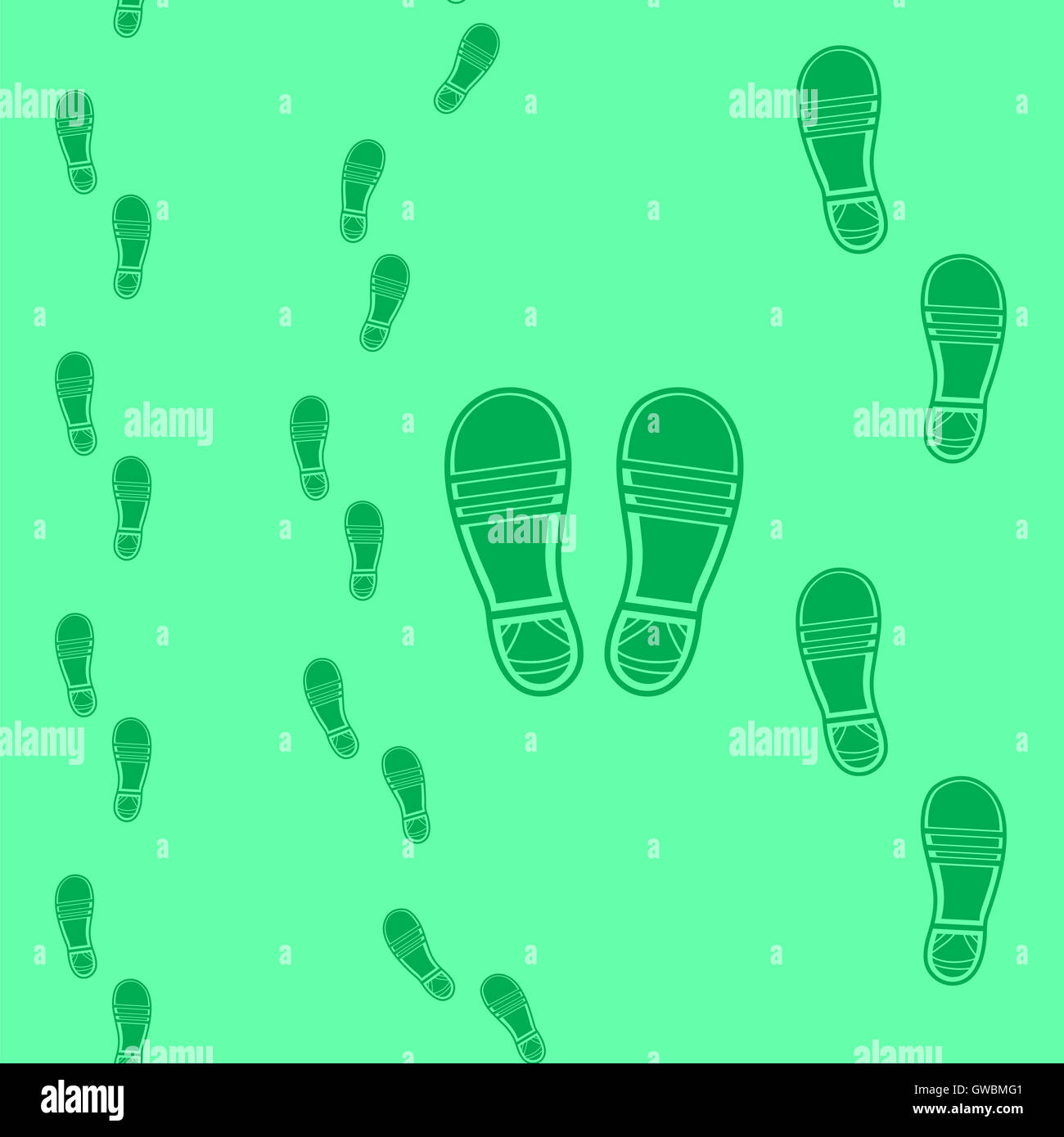 Clean Shoe Imprints Seamless Pattern Stock Photo - Alamy