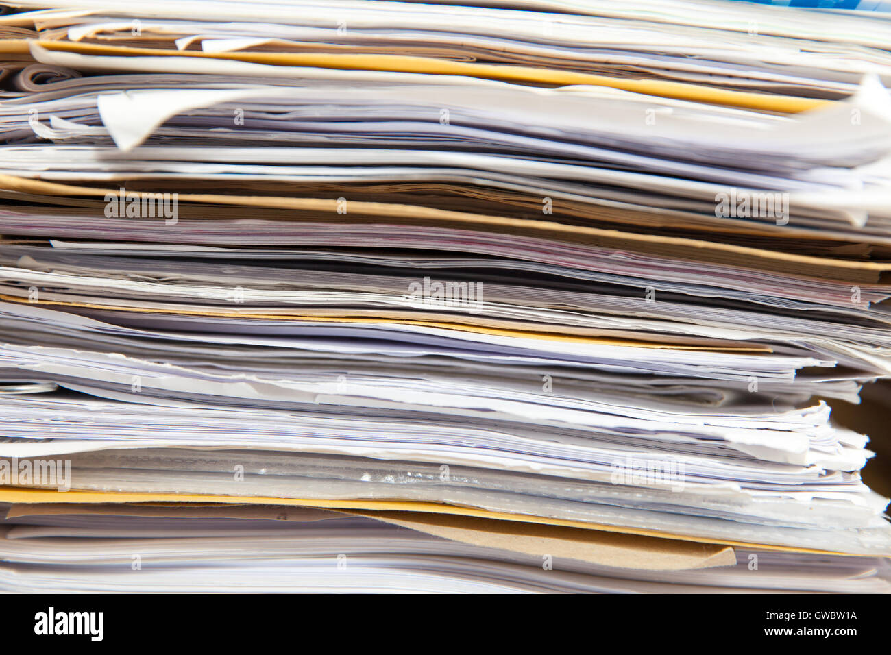 A stack of paperwork hi-res stock photography and images - Alamy