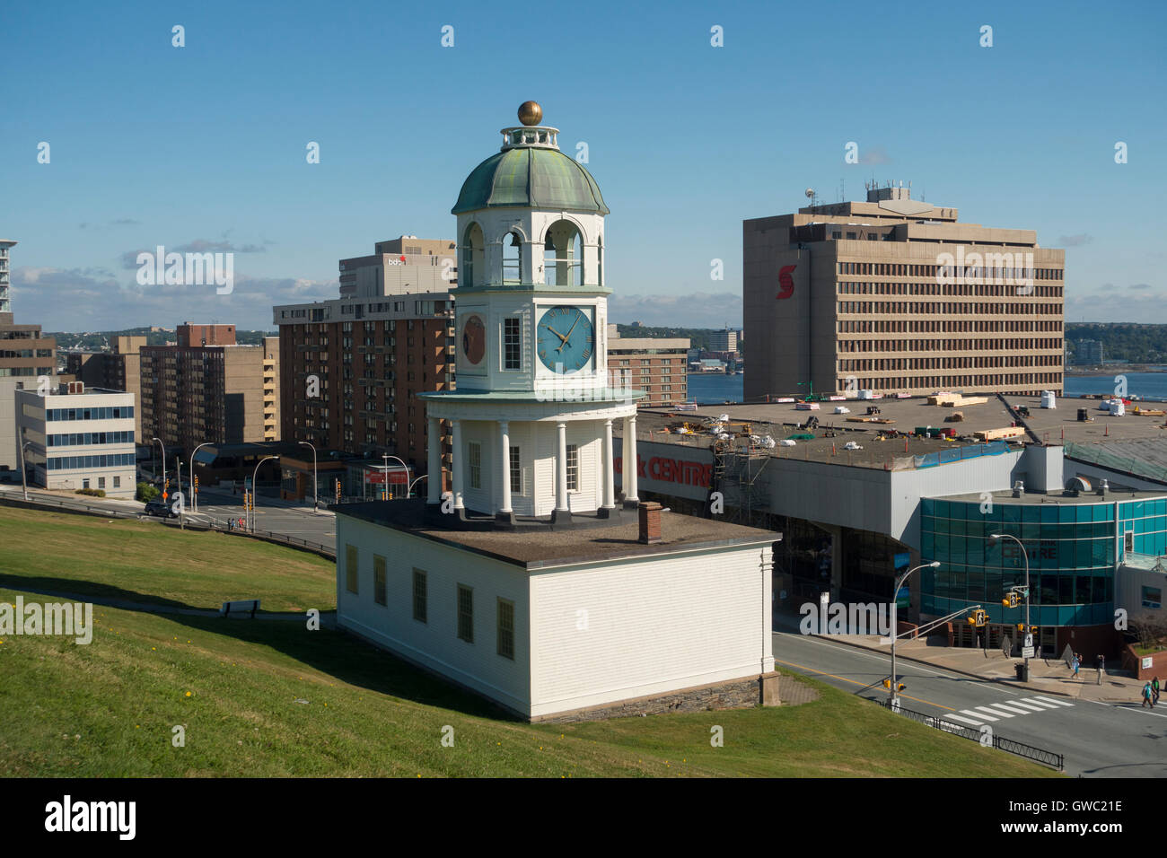 Citadel hill Fort George Halifax Nova Scotia Canada Stock Photo - Alamy
