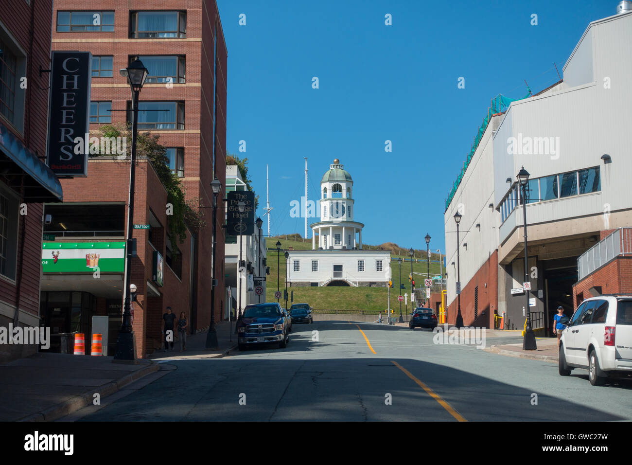Citadel hill Fort George Halifax Nova Scotia Canada Stock Photo - Alamy