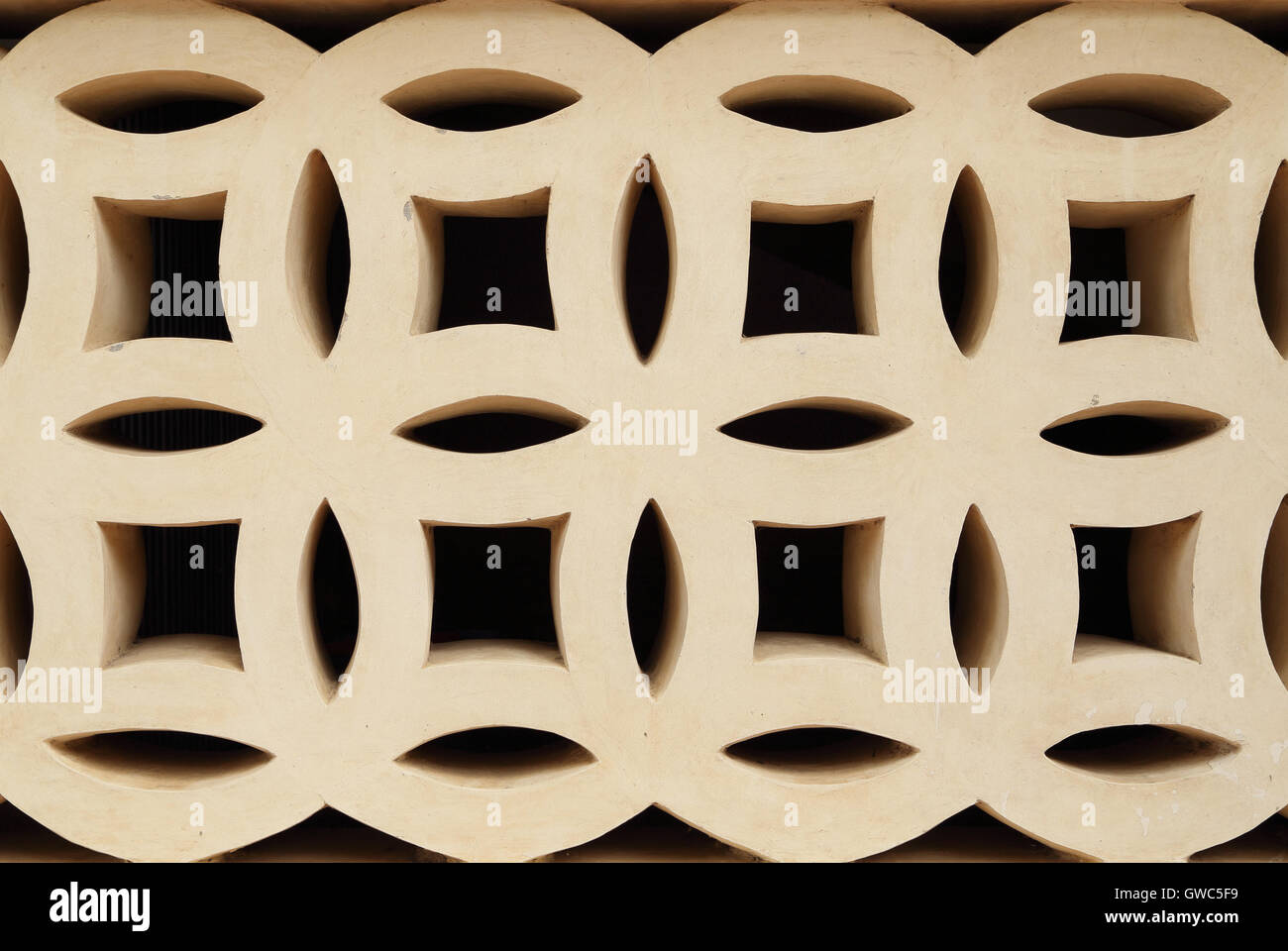 wall with circle texture Stock Photo - Alamy