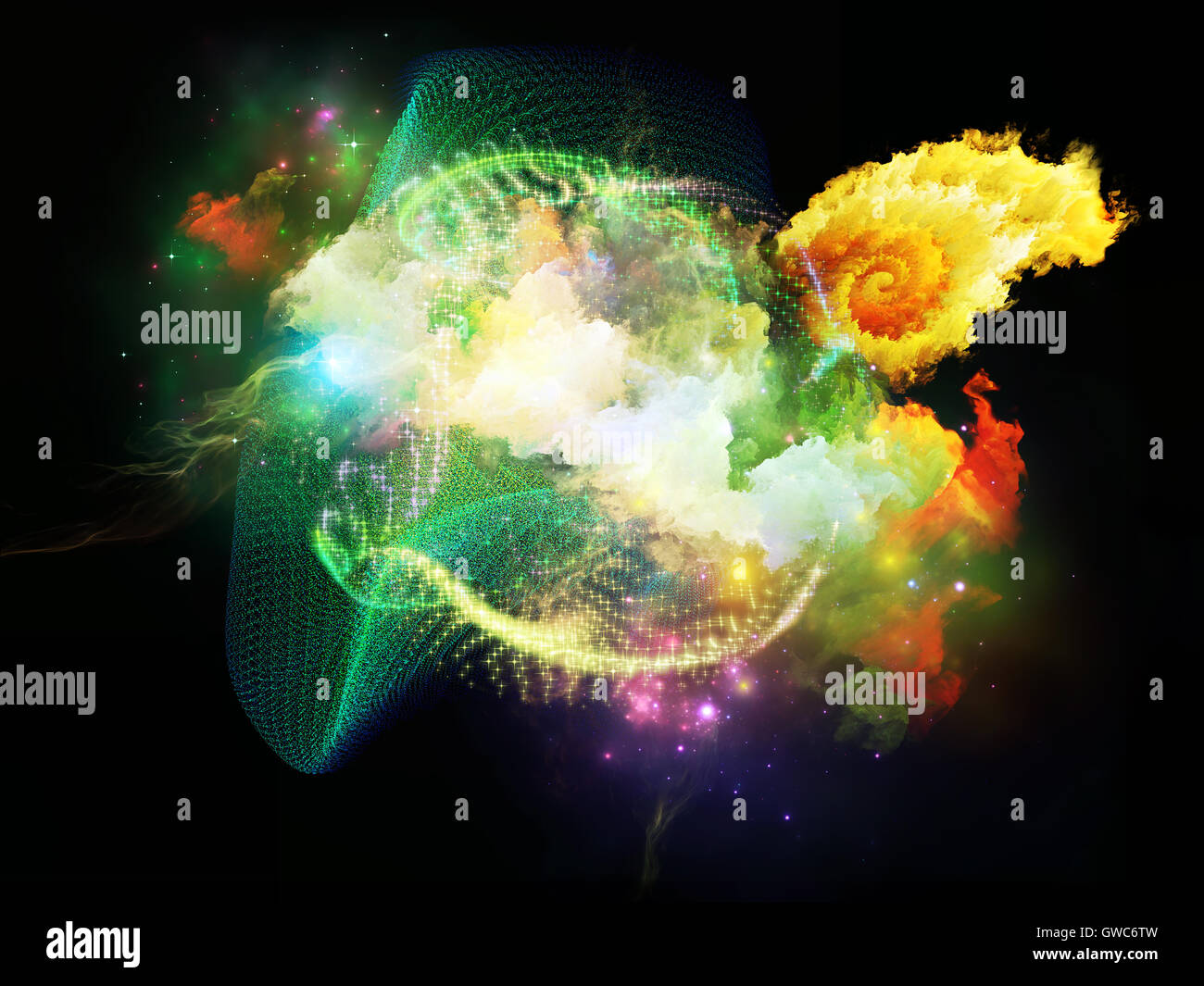 Emergence of Design Nebulae Stock Photo - Alamy