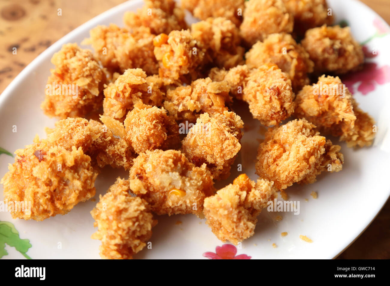 fried meat ball Stock Photo - Alamy