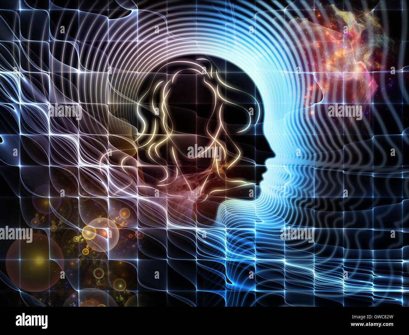 Realms of Human Mind Stock Photo - Alamy