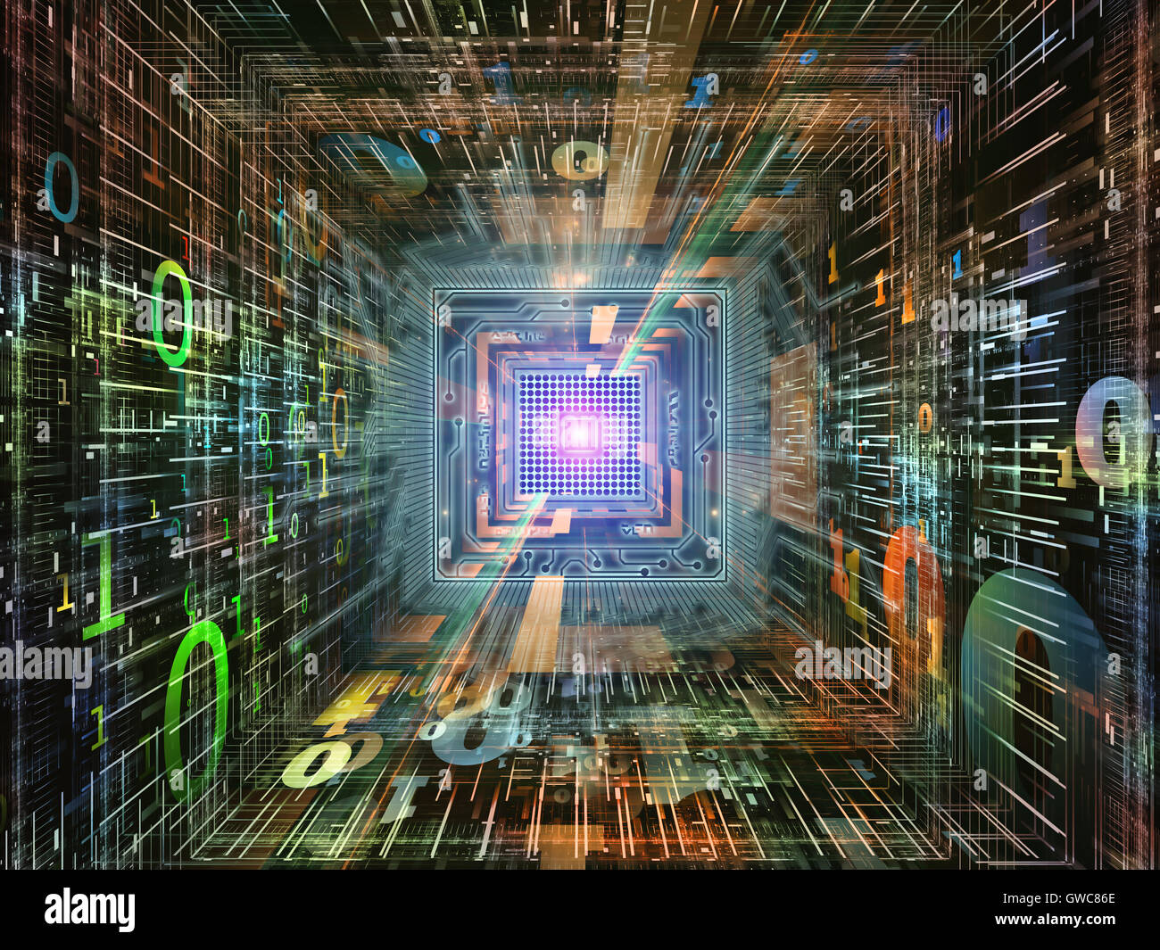 Fractal design hi-res stock photography and images - Alamy