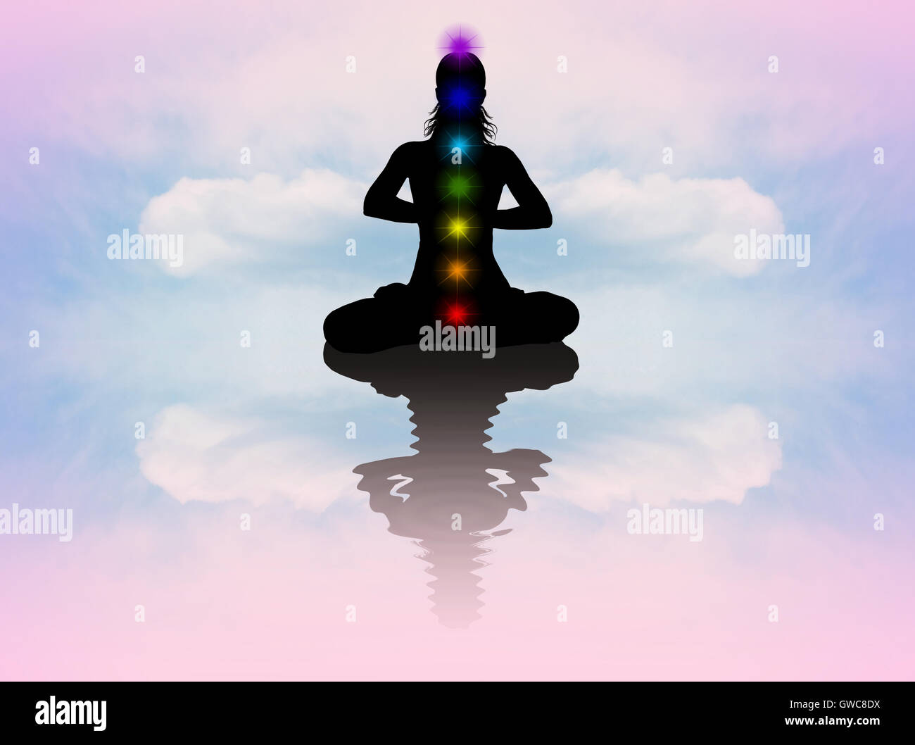 Seven Chakra High Resolution Stock Photography and Images - Alamy