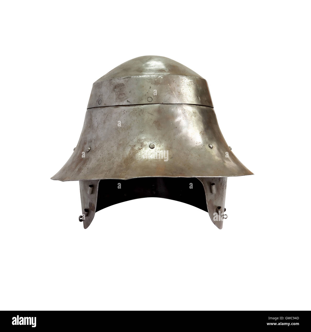 Ancient Knight Helmet Stock Photo - Alamy