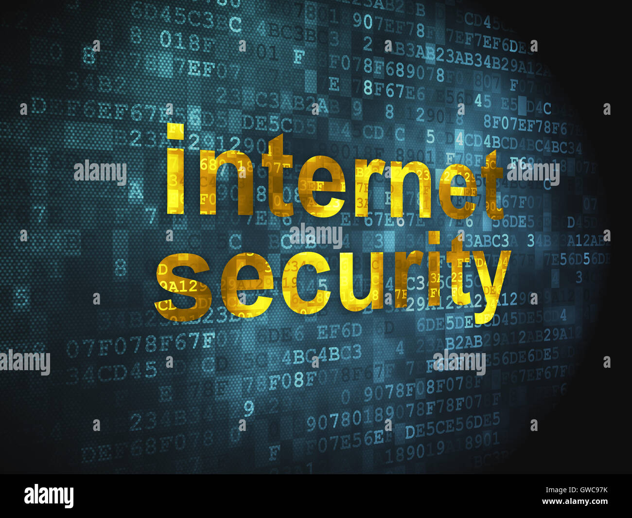 Safety concept: Internet Security on digital background Stock Photo - Alamy
