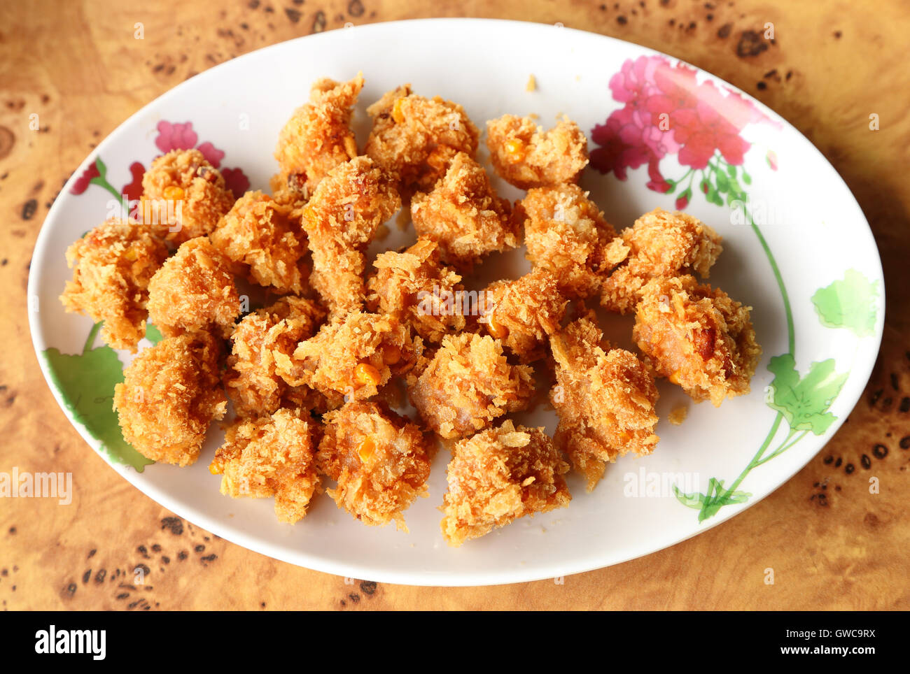 fried meat ball Stock Photo - Alamy