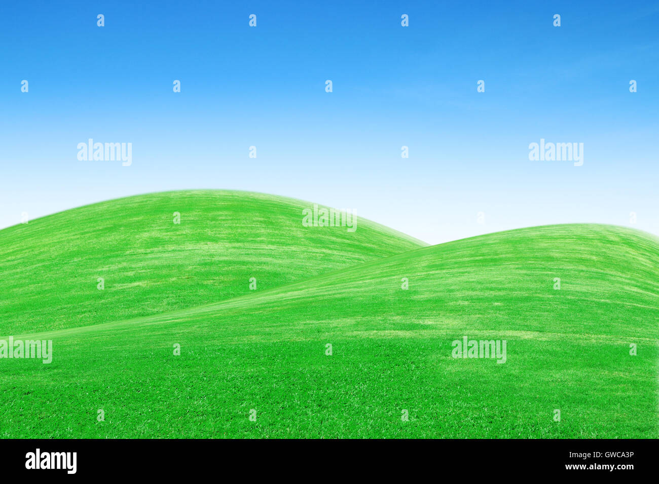 Beautiful vibrant countryside mountain hills hi-res stock photography ...