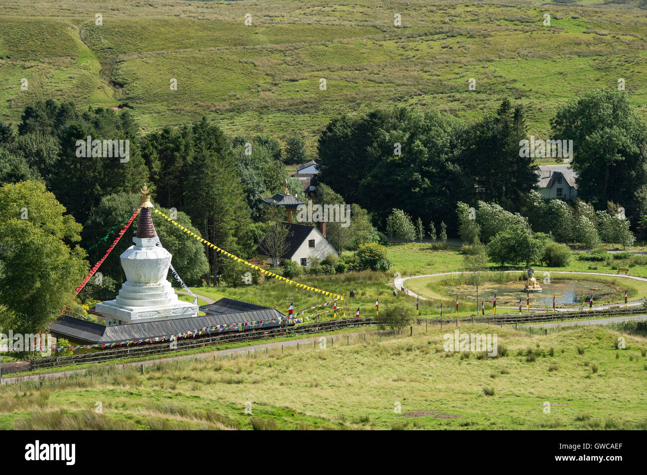 Kagyu Samye Ling Monastery. Eskdalemuir, Langholm, Dumfries, Scotland ...