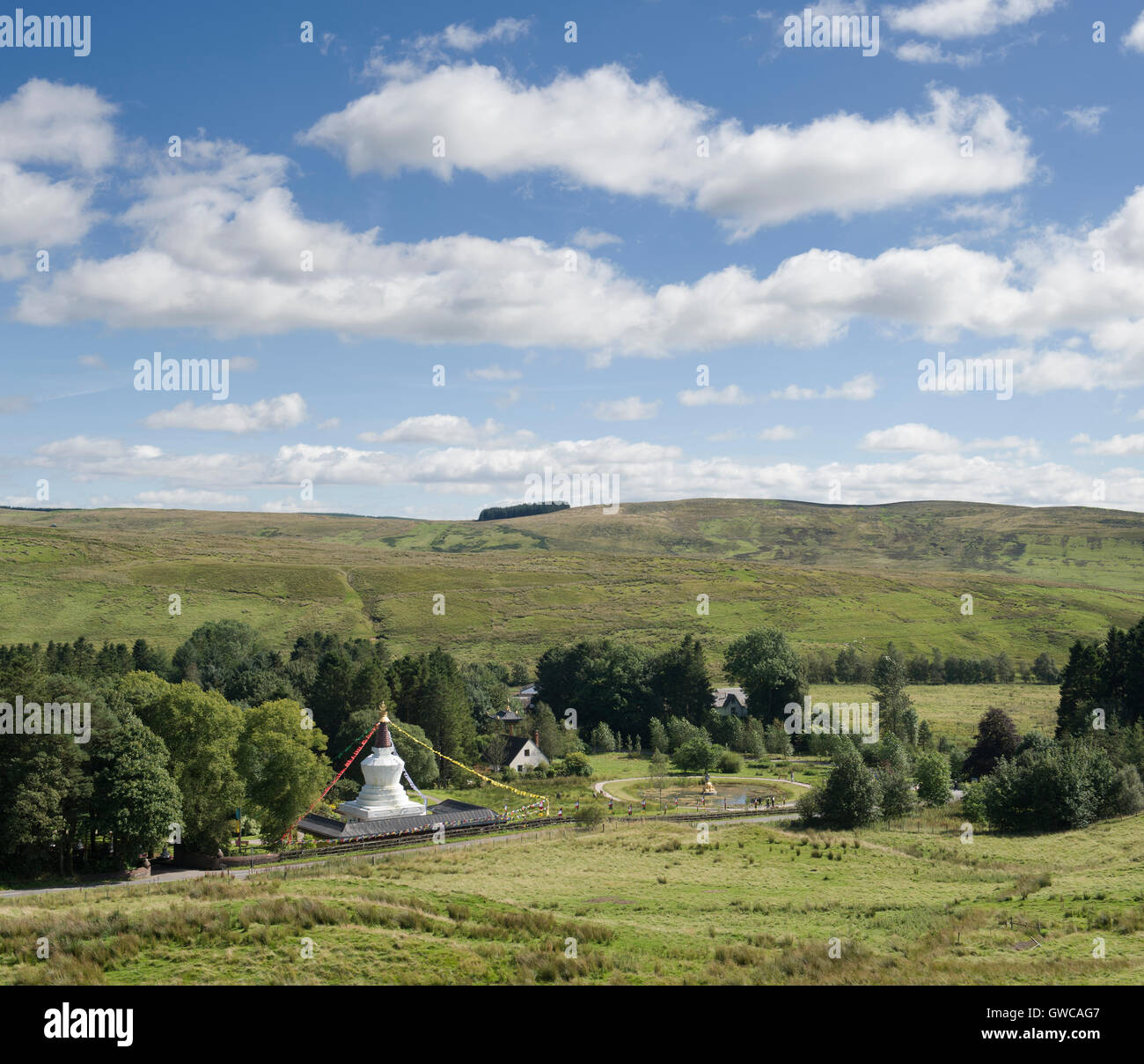 Kagyu Samye Ling Monastery. Eskdalemuir, Langholm, Dumfries, Scotland ...