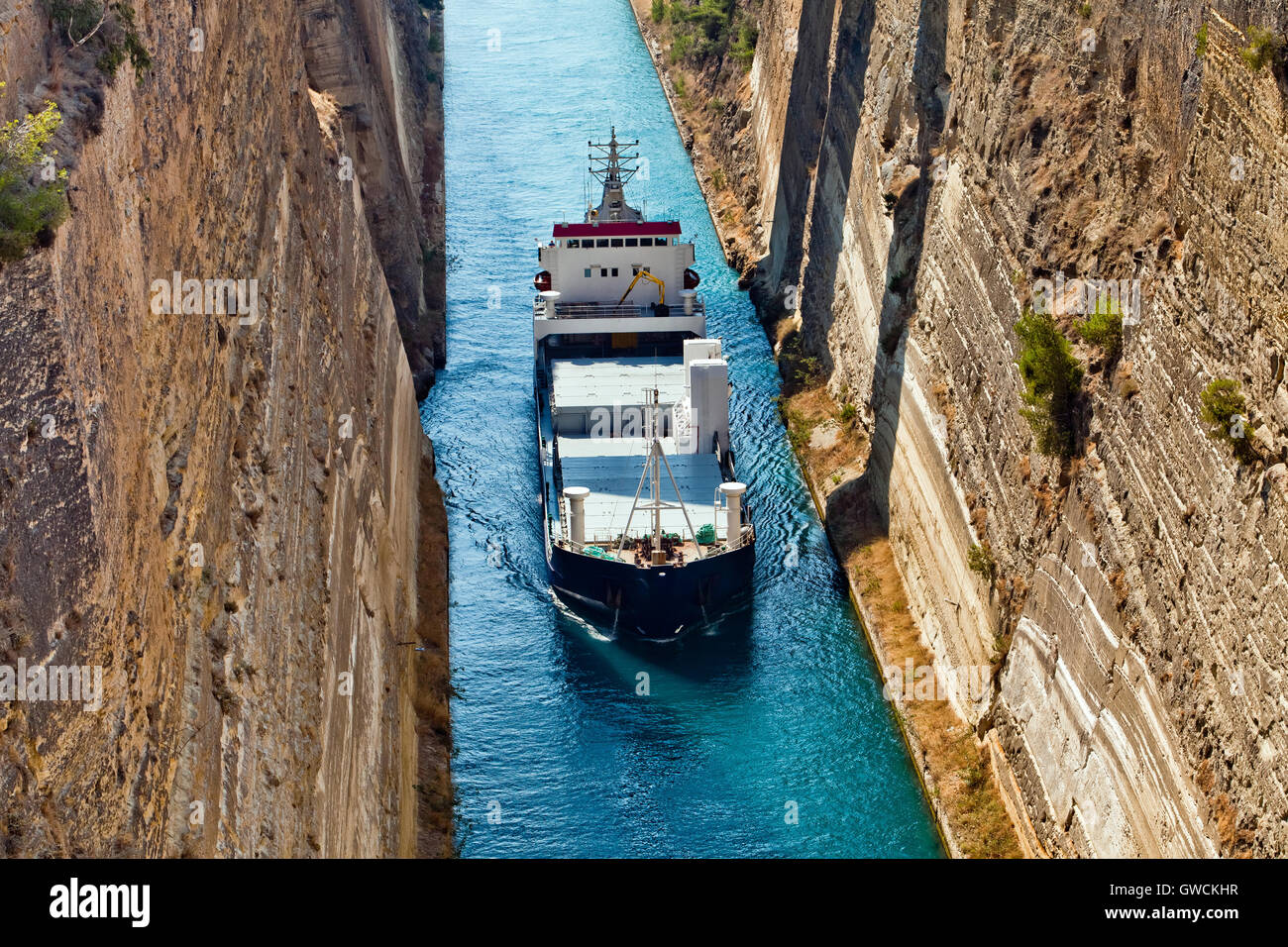 Corinth canal greece hi-res stock photography and images - Alamy