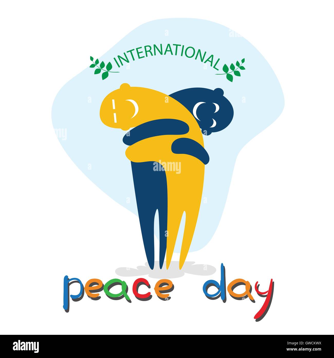 Faith embrace Stock Vector Images - Alamy