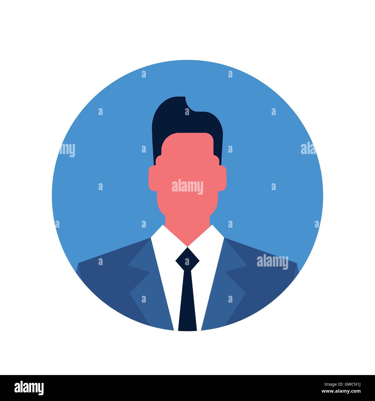 Business Man Face Portrait Icon Stock Vector Image & Art - Alamy