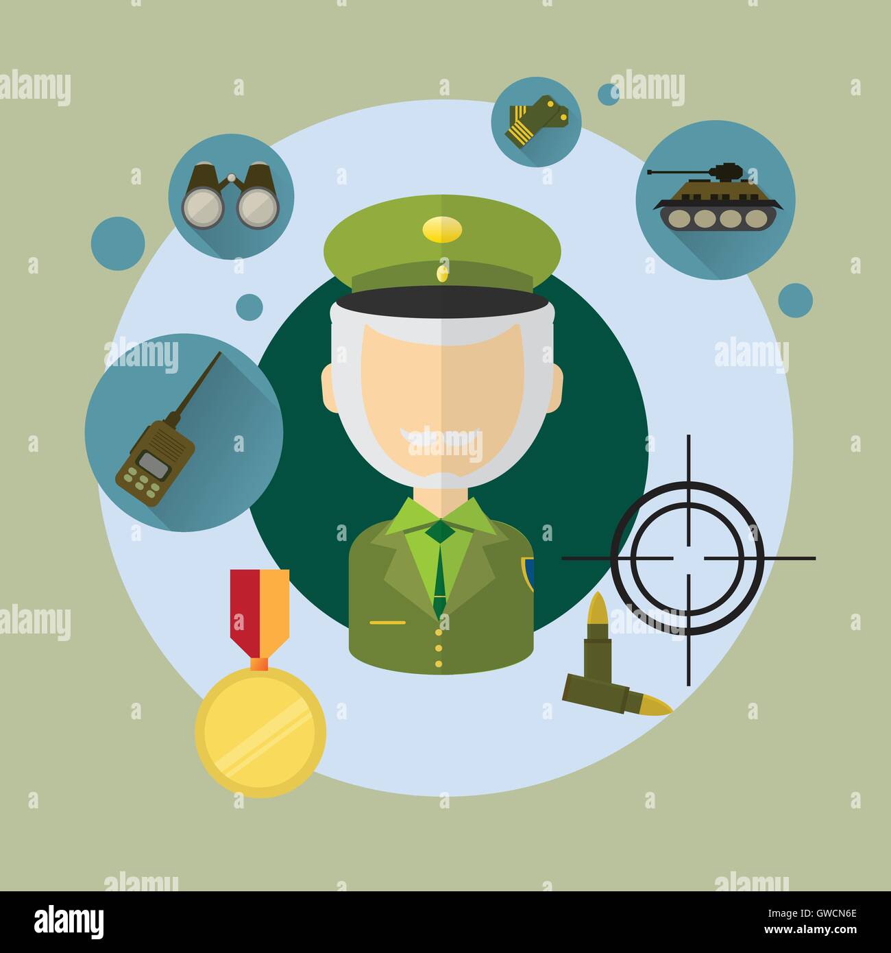 Force commander Stock Vector Images - Alamy