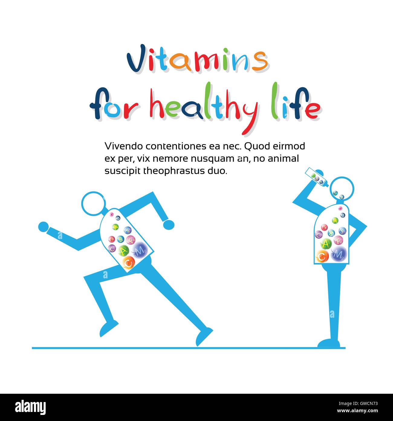 Minerals body Stock Vector Images - Alamy