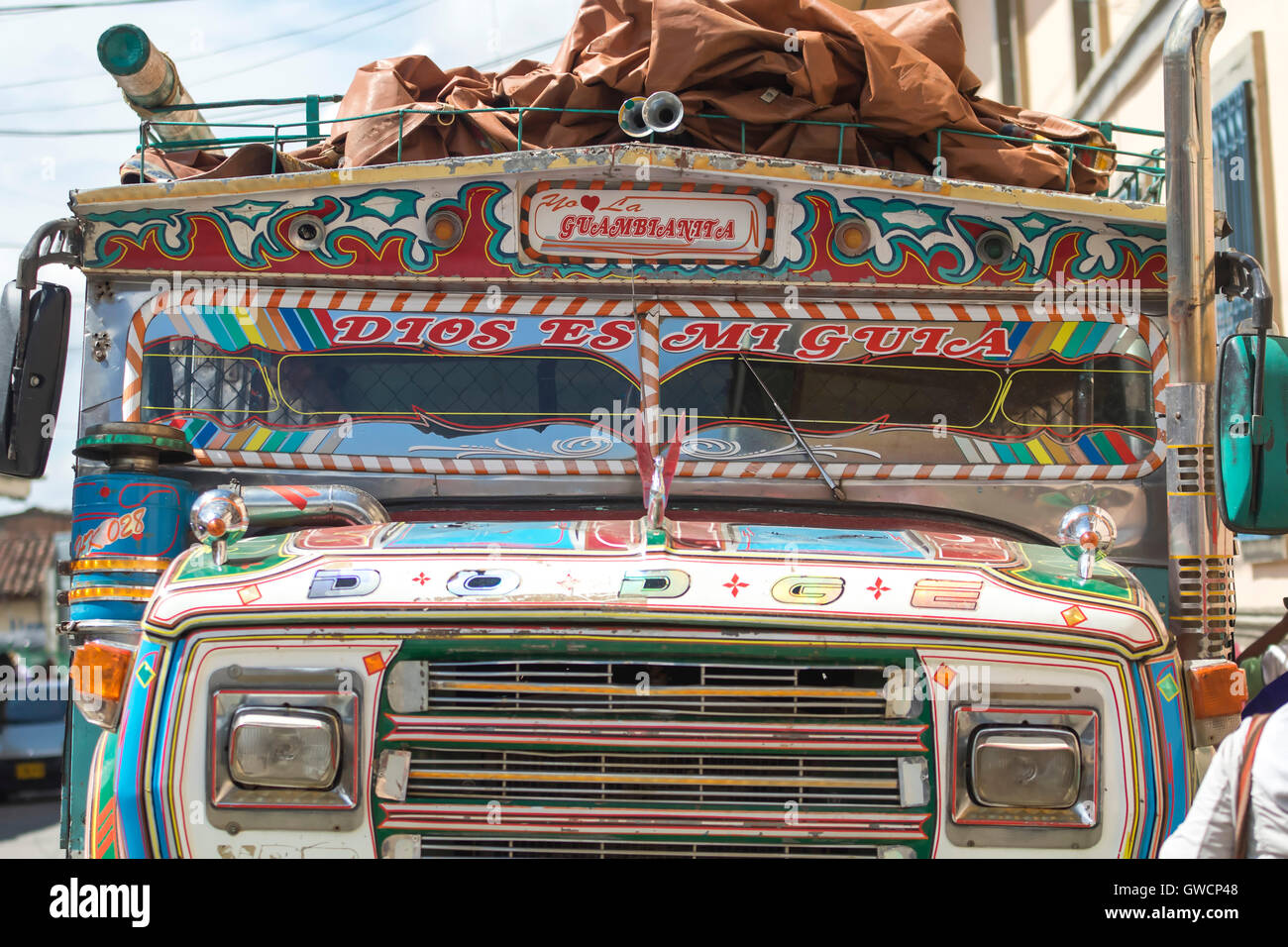Chiva buses hi-res stock photography and images - Alamy