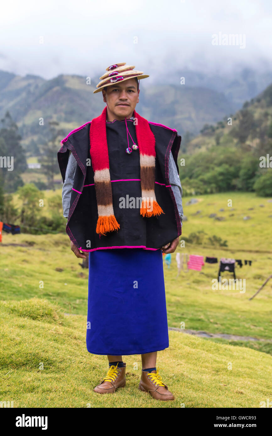 Misak indigenous people, Guambiano inhabits this territory located in ...