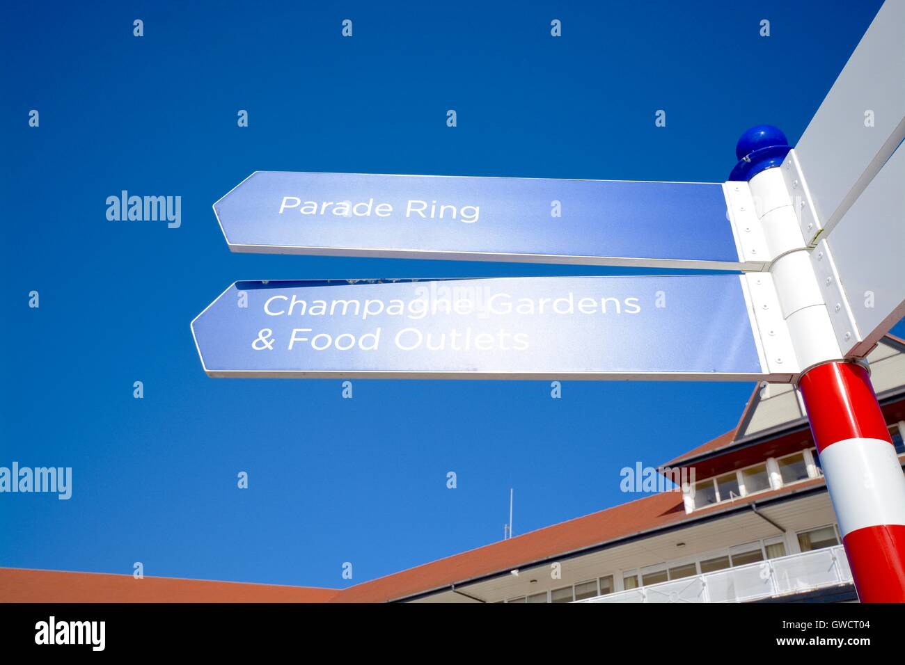 Course signs hi-res stock photography and images - Alamy