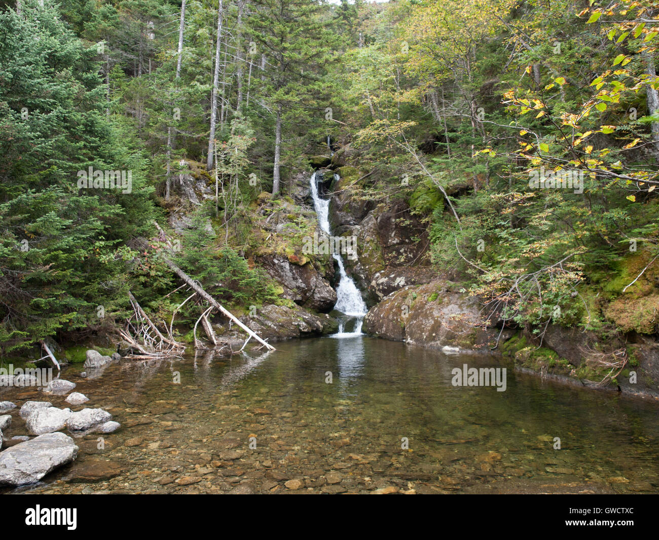 Windy gem pool amanoosuc trail hi-res stock photography and images - Alamy