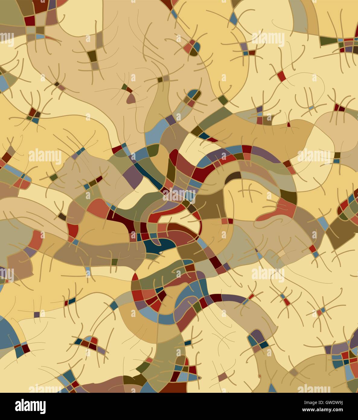 Abstract decorative structure III. Bright color background vector ...