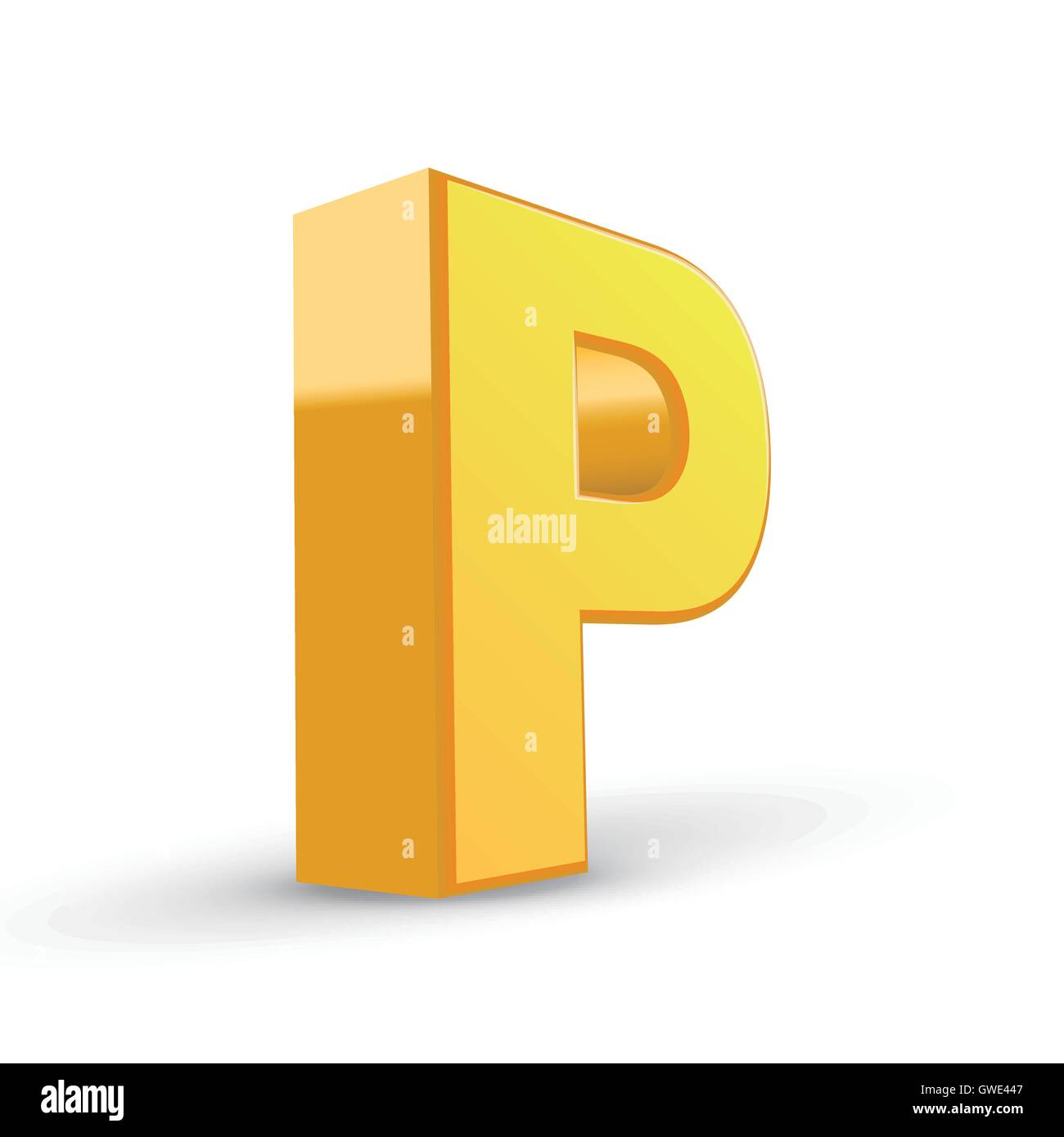 P side view Stock Vector Images - Alamy