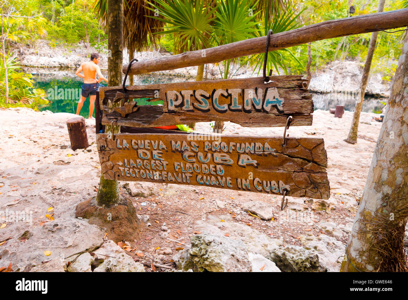 Cueva de los peces bay of pigs hi-res stock photography and images - Alamy